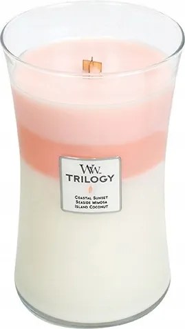 WoodWick Trilogy velká svíčka Island Getaway 609.5 g