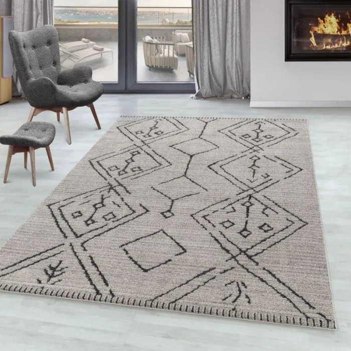 Vopi | Kusový koberec Taznaxt 5103 beige - 120 x 170 cm