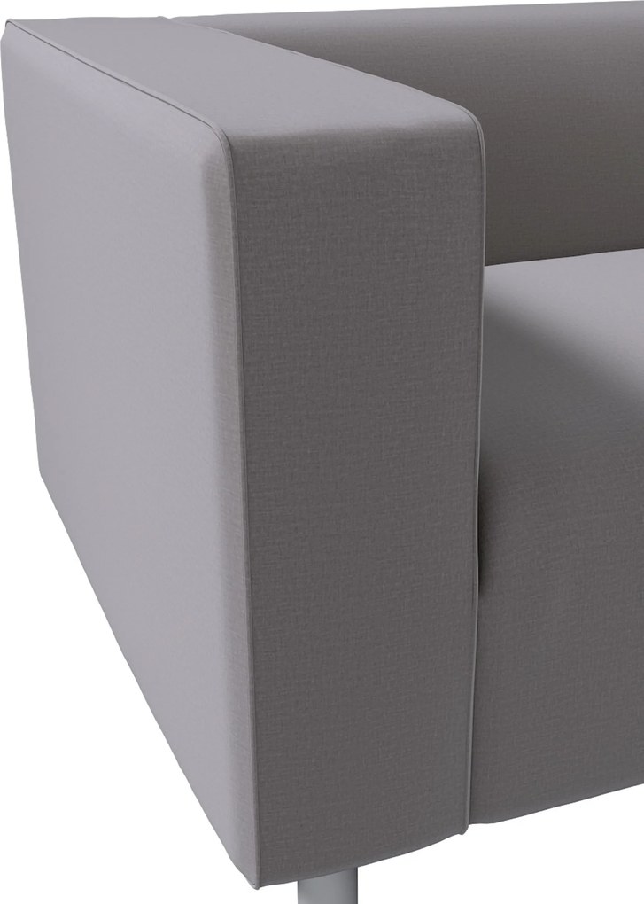 Potah na pohovku IKEA Klippan 2-místná barva hnědá látka sametová