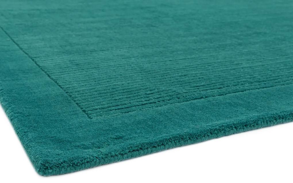 Modrý  koberec Cabaret Teal Rozměry: 60x120 cm
