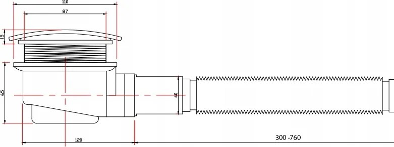 BPS-koupelny Obdélníkový sprchový kout KZ104B BL 110x90 černý/transparent + vanička ST04B BL černá