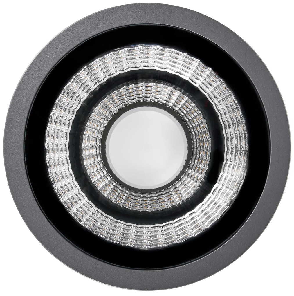 Trinity LILX0002 Venkovní stropní svítidlo Almeria Medium LED 23W 3000K, antracit, průměr 14,5cm, IP54