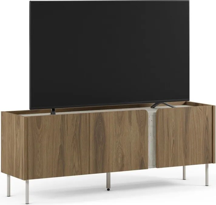 TV stolek v dekoru dubu v přírodní barvě 140x54x35,5 cm Lucile – Marckeric