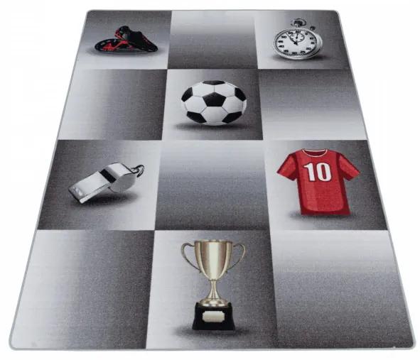 Dětský protiskluzový koberec Play pro malého fotbalistu