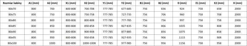 Mexen Lunar-B Duo, výklopný sprchový kout 80 x 80 cm, 8mm čiré sklo, zlatý matný profil, 832-080L-080P-55-00