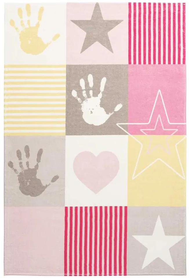 Obsession Kusový koberec My Stars 411 Pink Rozměr koberce: 120 x 170 cm