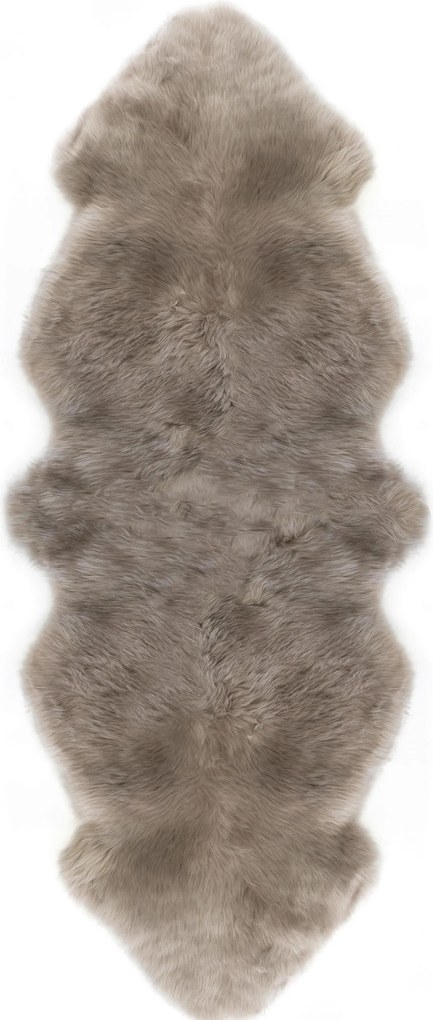 XXXLutz OVČÍ KOŽEŠINA, 60/180 cm, barvy stříbra Linea Natura - Kůže - 003580010252