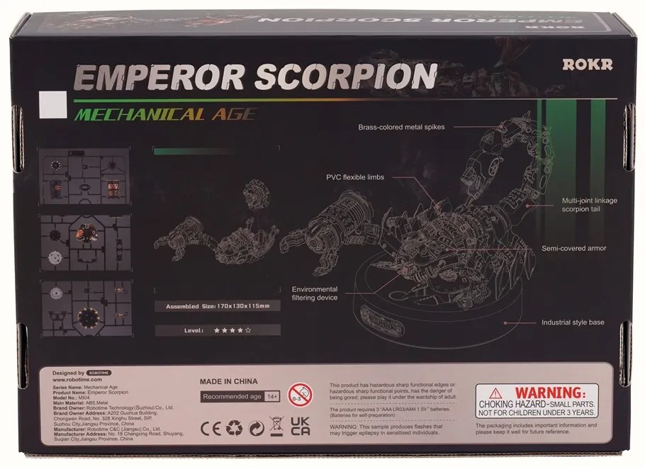 RoboTime 3D mechanická skládačka Veleštír císařský