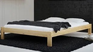 Eoshop Dřevěná postel Liliana 120x200 + rošt ZDARMA - borovice