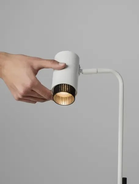 Designová stolní lampa Nessi Bílá