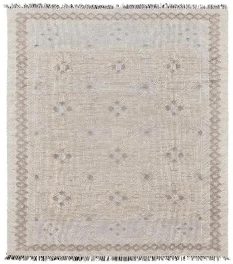 Diamond Carpets koberce Ručně vázaný kusový koberec Anantara DESP P71 White Mix - 140x200 cm