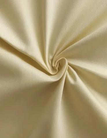 Ubrus 100% bavlna smetanový Rozměry: průměr 200, Tvar: Kulatý