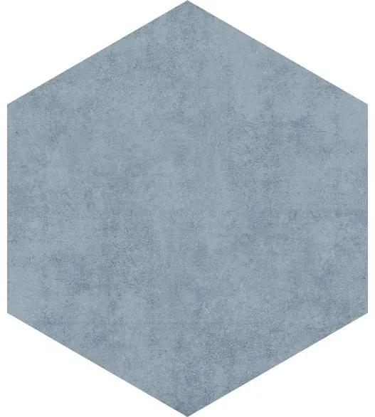 EBS Alpha dlažba 25,8x29 hexagon azul matná 1 m2