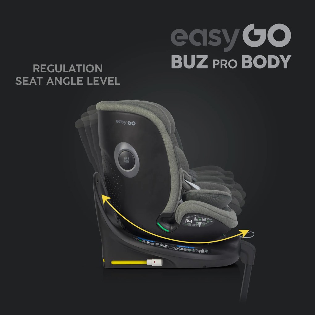 Autosedačka EasyGo Buz Pro Body Greener