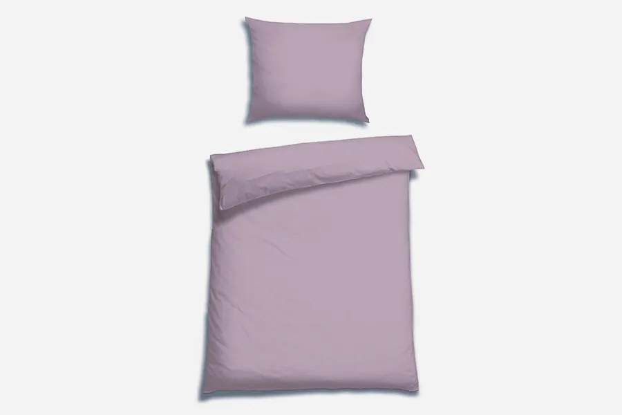 Florella Saténové povlečení Edel Tencel Uni Lilac Rozměr: 70x90 + 140x200 cm
