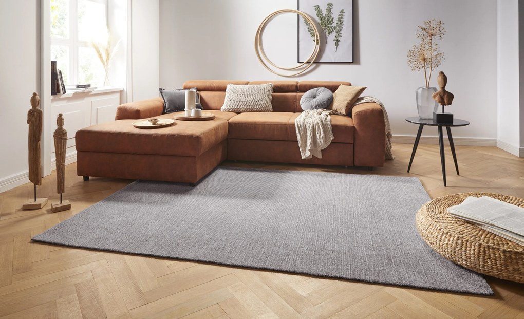 Hanse Home, Kusový koberec Cloud 103934 Lightgrey, 200x290, šedá, obývací pokoj