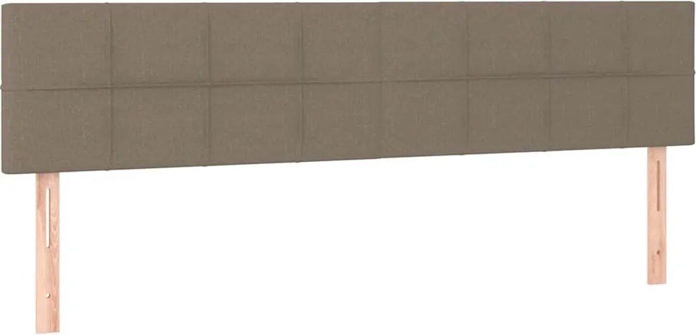 Box spring postel s matrací taupe 180x200 cm textil 3126825