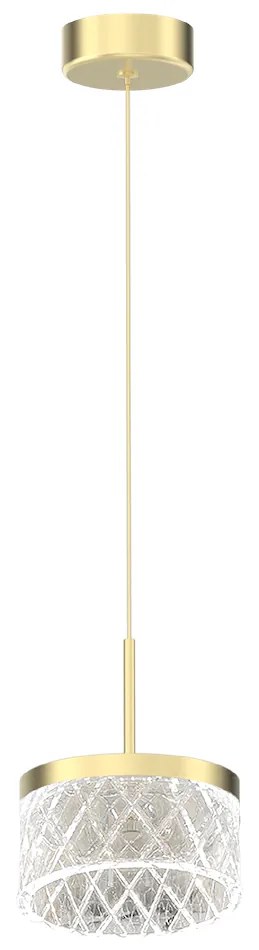 Závěsné LED svítidlo Elegance, 1x LED 9w, 4000k, g
