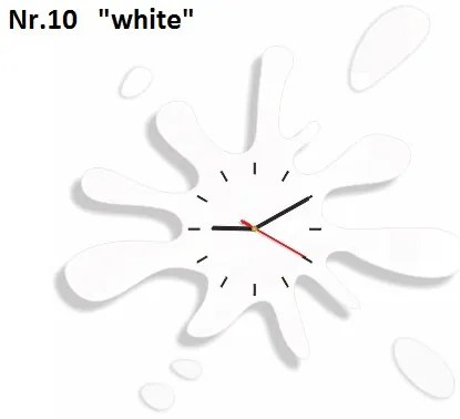 Moderní nástěnné hodiny ve tvaru kaňky