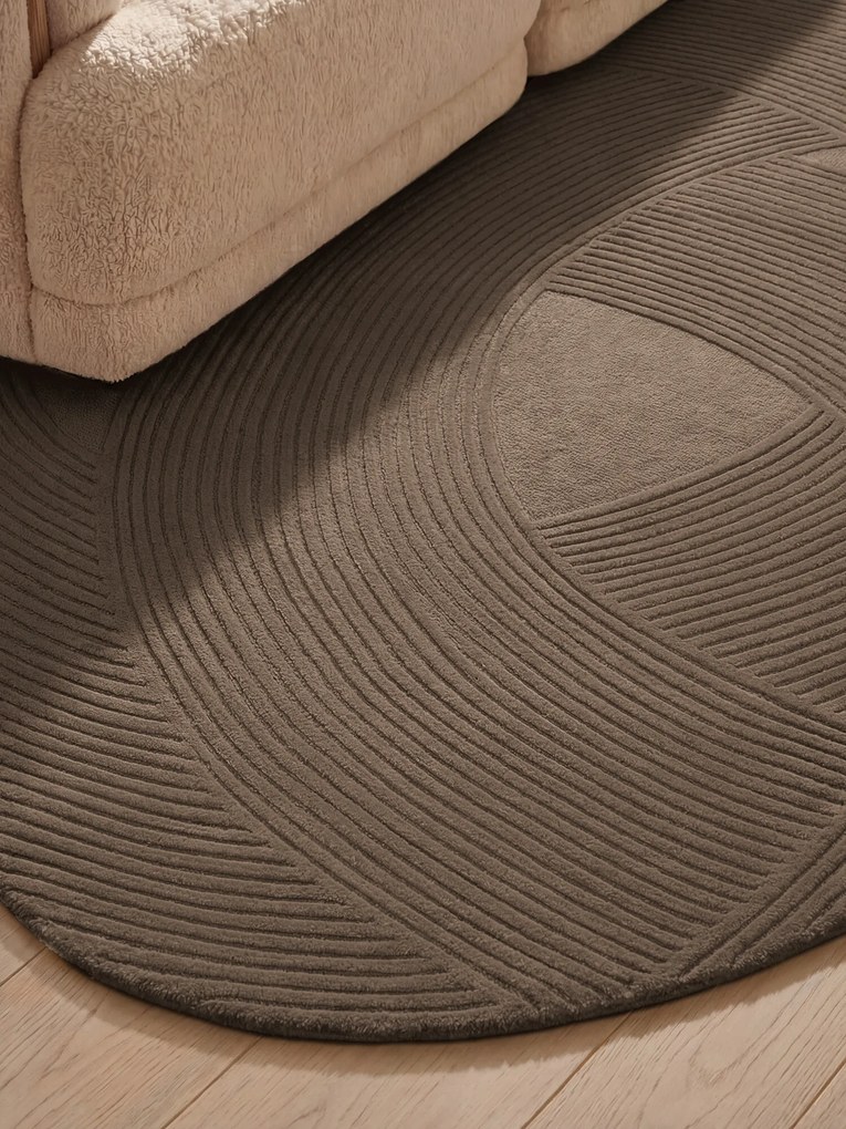 Ted Baker, Kusový koberec Ted Baker Kensington 106401 Brown, 200x300, hnědá, kancelář