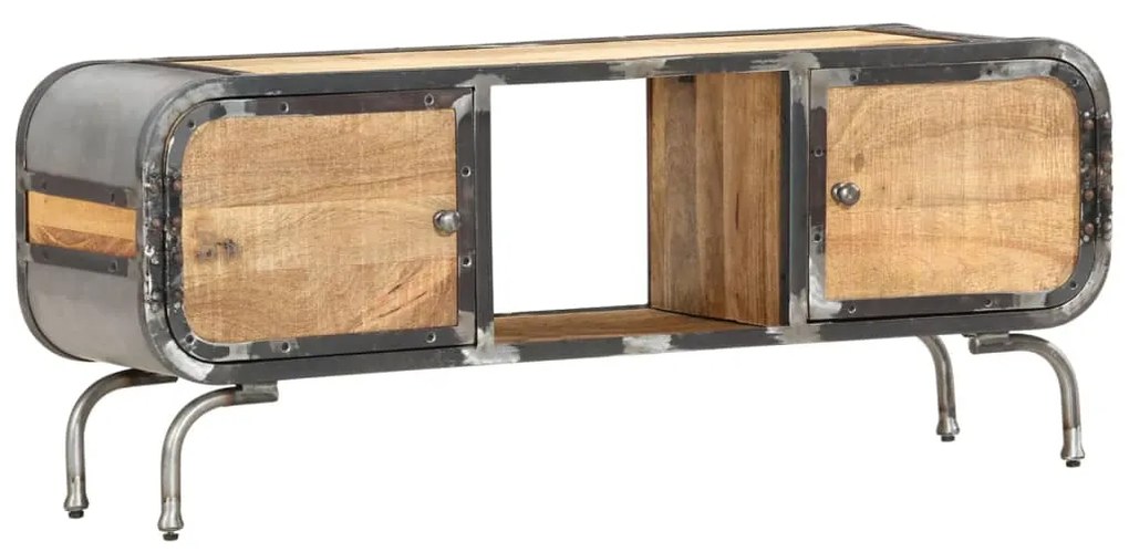vidaXL TV skříňka 110 x 30 x 42 cm masivní mangovníkové dřevo