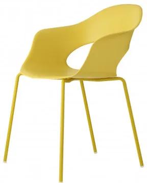 Scab Plastová židle LADY B - jednobarevná Barva plastu Scab Lněná 2696