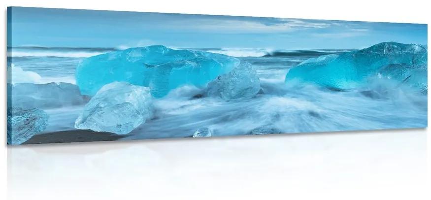 Obraz ledové kry Varianta: 120x40