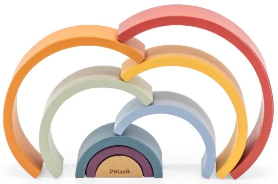 Montessori dřevěná duha Viga 44220 PolarB