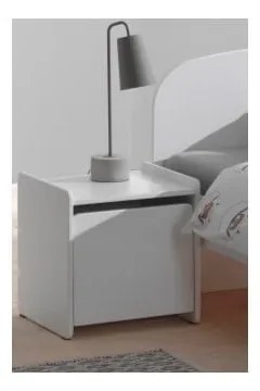 Bílý dětský noční stolek Vipack Kiddy