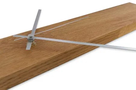 Dřevěné dubové nástěnné hodiny moderní design I SENTOP MAS019-AMBER