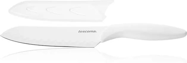 Tescoma Antiadhezní nůž Santoku Presto Bianco 16cm
