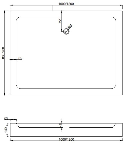 Mexen Apia sprchový kout s posuvnými dveřmi 120 (dveře) x 90 (stěna) cm, 5mm čiré sklo, zlatý profil + bílá sprchová vanička RIO, 840-120-090-50-00-4510