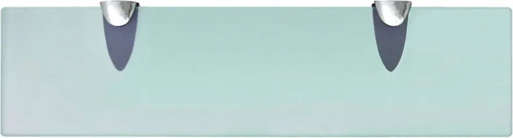 Plovoucí skleněná police 40x10 cm 8 mm 243755