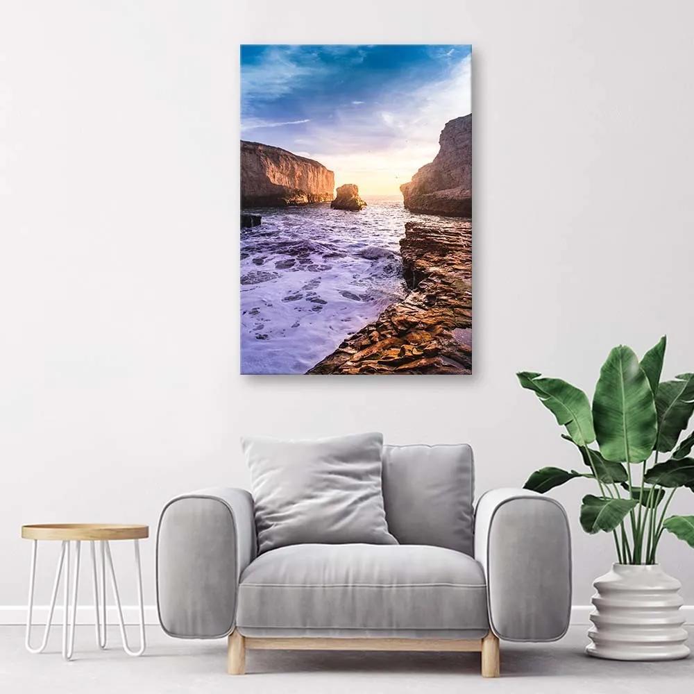 Gario Obraz na plátně Oceán a skály Rozměry: 40 x 60 cm