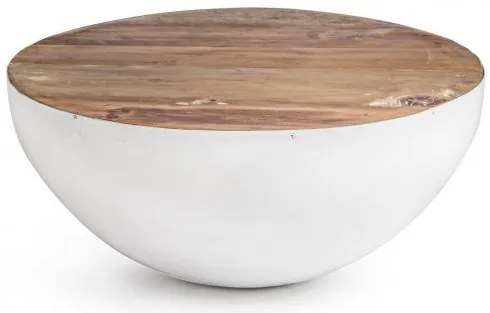 BIZZOTTO Konferenční stolek LANCASTER světlý 70cm 0745850