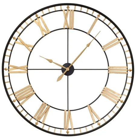 Zlaté velké nástěnné hodiny Diamond Times 120 cm-Vättern