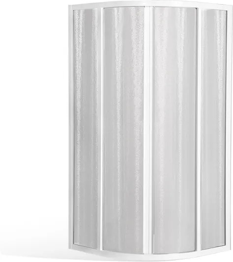 Sprchový kout CR2 900/1850 Stříbro/Transparent v NEsmontovaném stavu
 - Čtvrtkruhový sprchový kout CR2 s dvoudílnými posuvnými dveřmi Roltechnik OUTLET