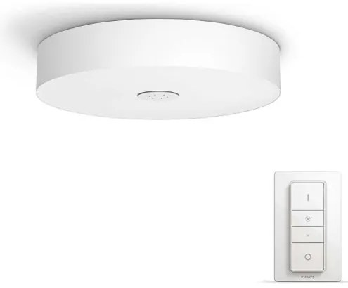 Bluetooth LED stropní svítidlo Philips Hue Fair BT 40340/31/P6 bílé 2200-6500K s dálkovým ovladačem