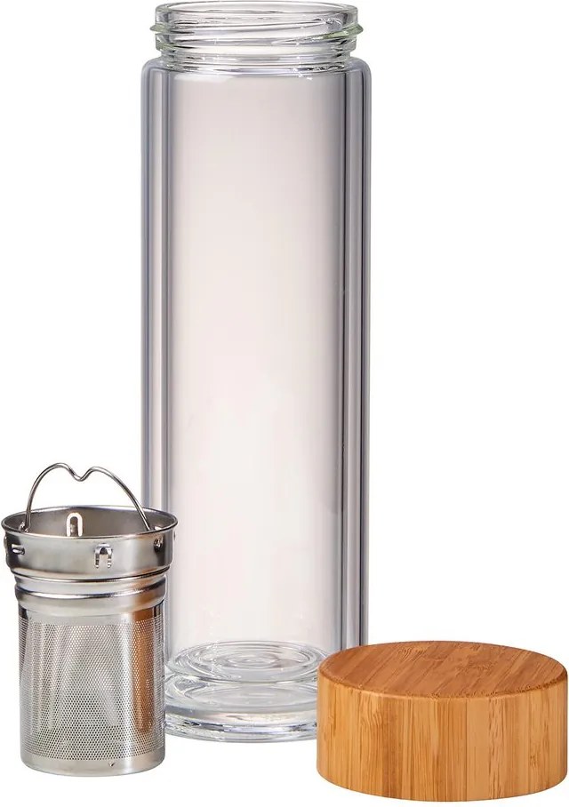 TEA TENDER Láhev na čaj 450 ml - čirá