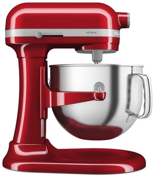 Kuchyňský robot kitchenaid artisan 5ksm70shxeca červený metalíza
