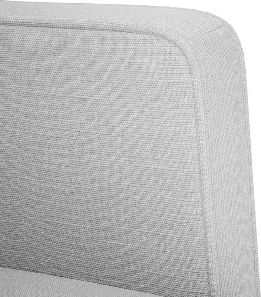 vidaXL Loveseat Sofa 111 cm textil [4100561] Barva: Modrá