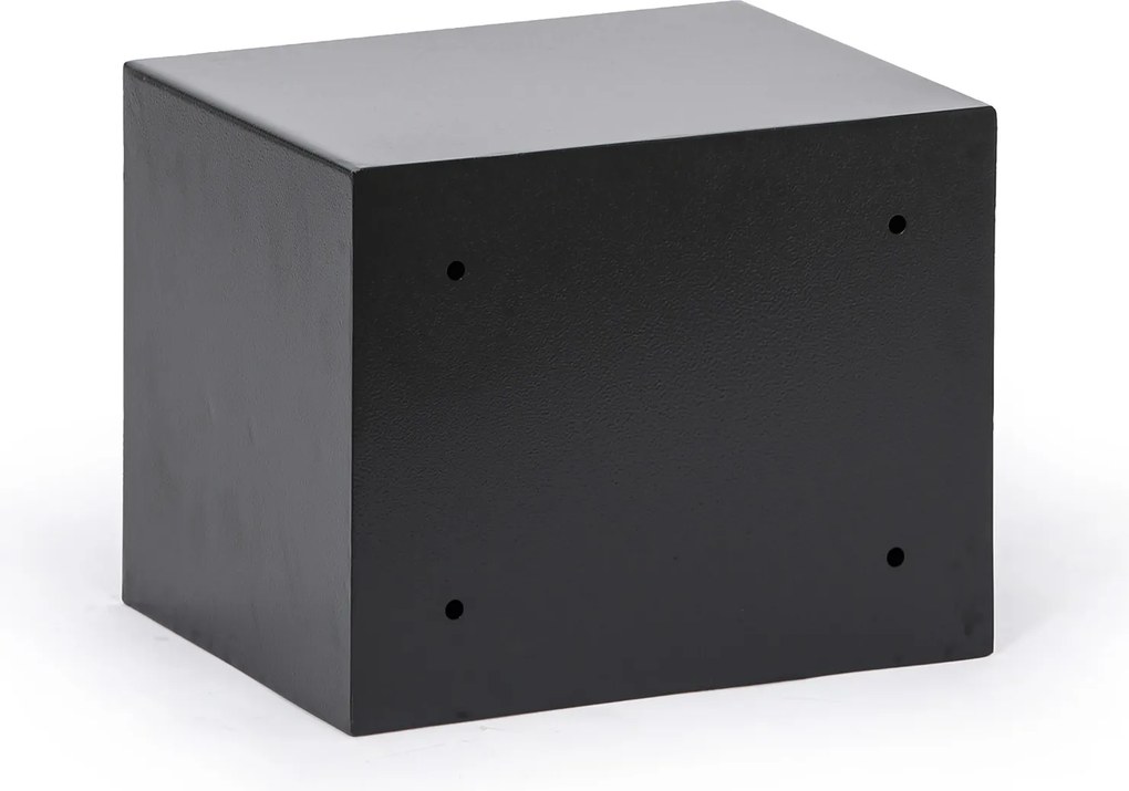 Nábytkový sejf s elektronickým zámkem a čtečkou otisků prstů, 300 x 380 x 300 mm