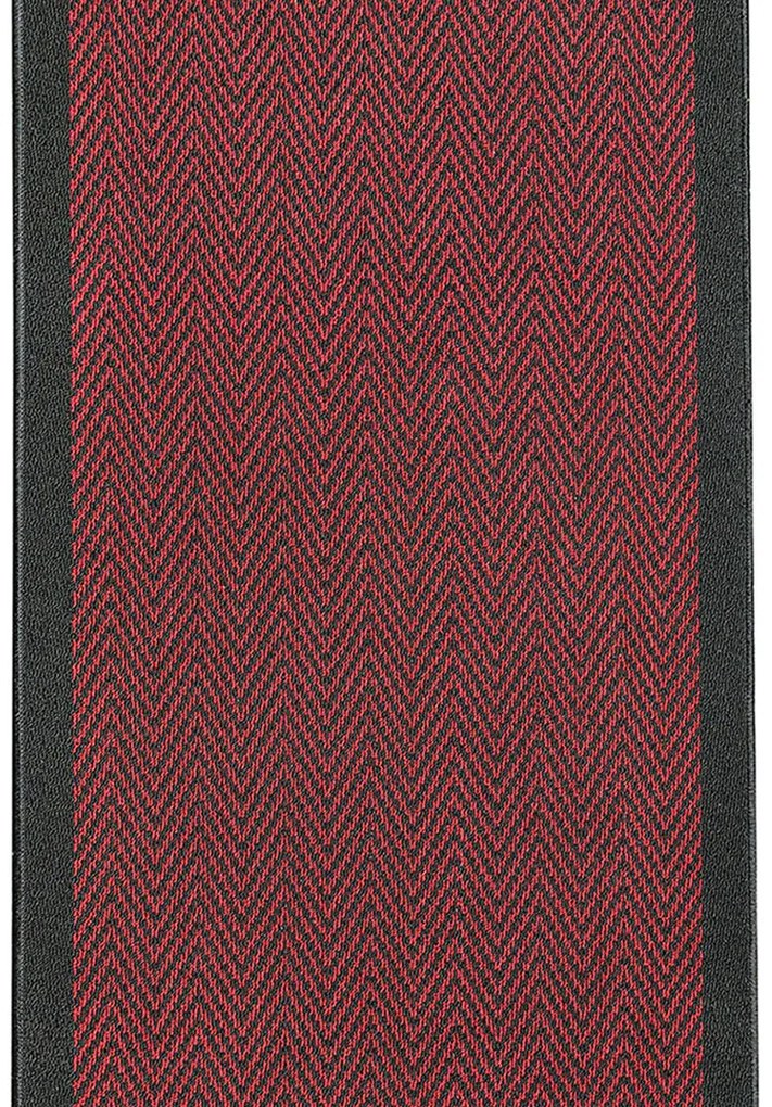 Koberce Breno Běhoun DELHI 7259, šíře role 67 cm, Červená, Vícebarevné