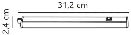 Nordlux - LED Podlinkové svítidlo LATONA LED/4W/230V 3000/4000K