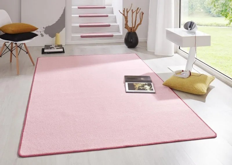 Hanse Home Collection koberce Kusový koberec Fancy 103010 Rosa - sv. růžový - 133x195 cm