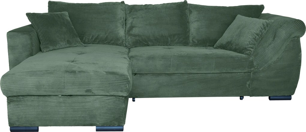 XXXLutz ROHOVÁ SEDAČKA, textil, tmavě zelená Carryhome - Sedací soupravy - 00000F000602