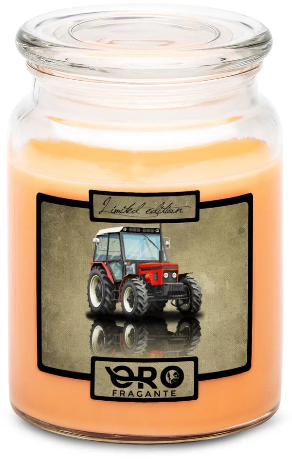 Svíčka Zetor 7245 (Vůně svíčky: Tropické ovoce)