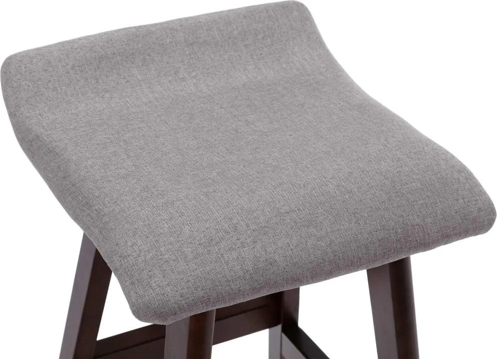 vidaXL Barová židle taupe textil [249582] Barva: taupe and dark brown