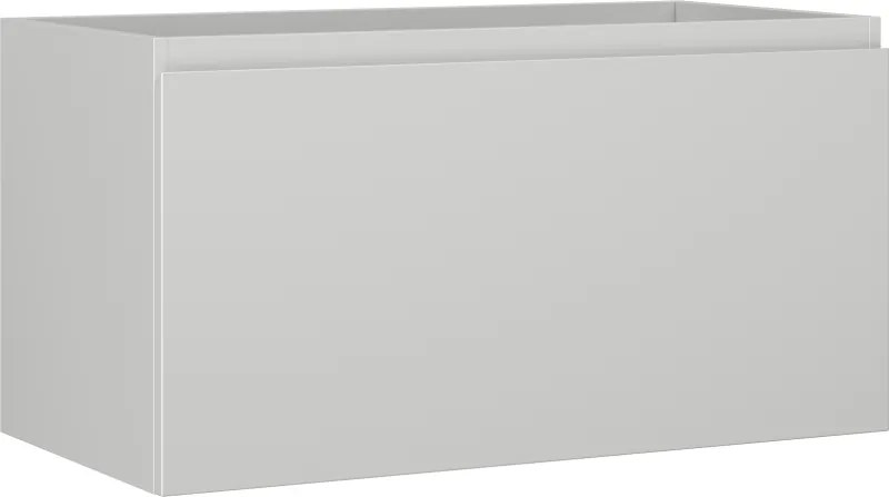 Mexen Orio, koupelnová skříňka 90 cm, 1 zásuvka, šedá matná, 91A10-09047-1-BF62