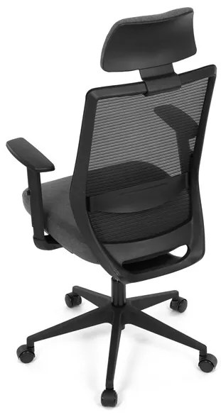 Ergonomická kancelářská židle AURELIE - černá síťovina Barva: černá